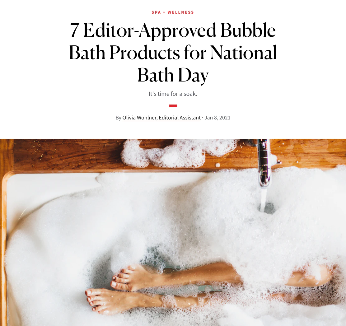 Spotlighting a Colorful Novelty Bath and Body Brand With a Fun Social ...